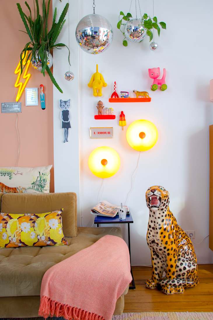 Tour a Colorful Dutch Home With a Unique Interior Door | Apartment Therapy