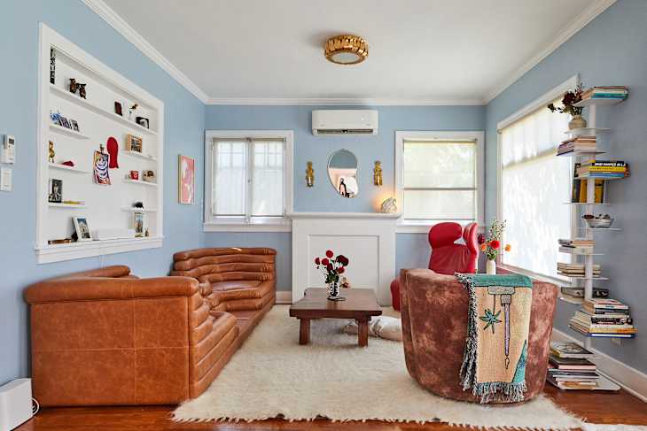 See Inside a Pasadena Bungalow Filled With Surreal Art | Apartment Therapy