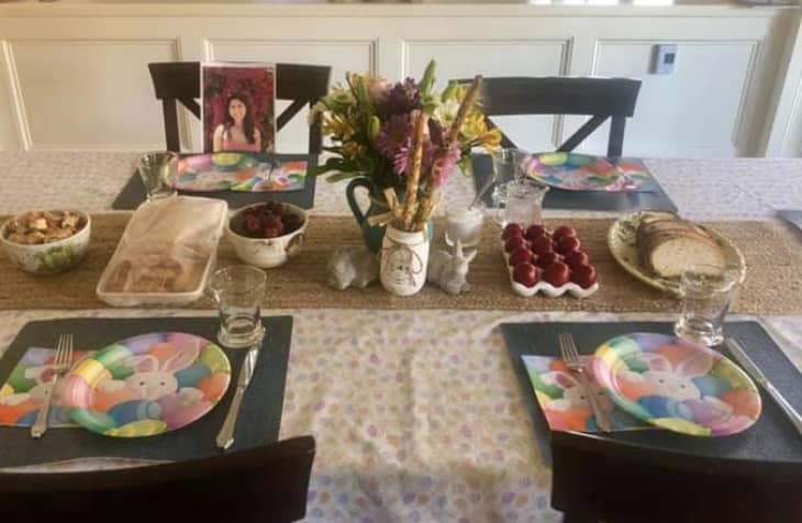 greek easter table decorations