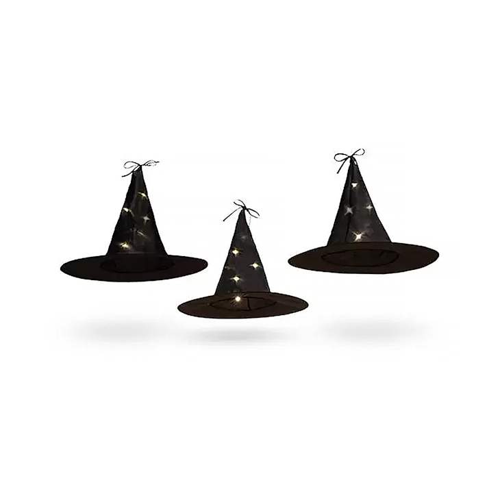 Aldi Is Selling Adorable Hanging LED Witch Hats | Apartment Therapy