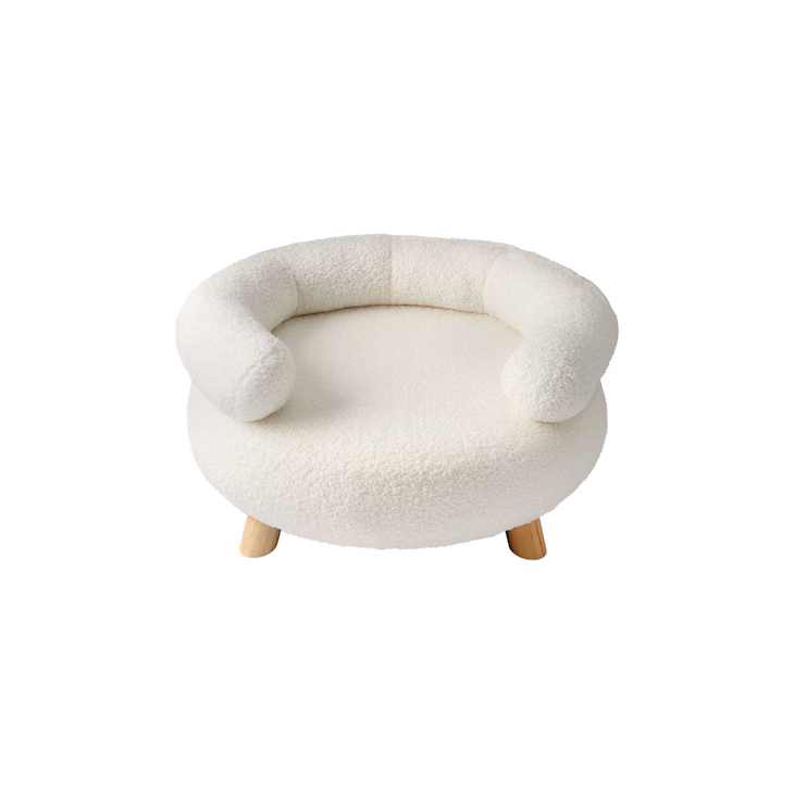Aldi is Selling A Bouclé Dog Sofa | Apartment Therapy