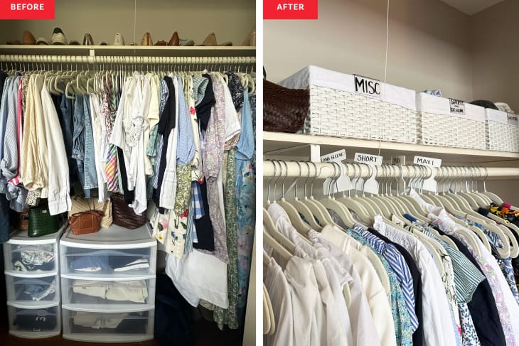 How a Pro Organizer Improved My Bedroom & Morning Routine | Apartment ...