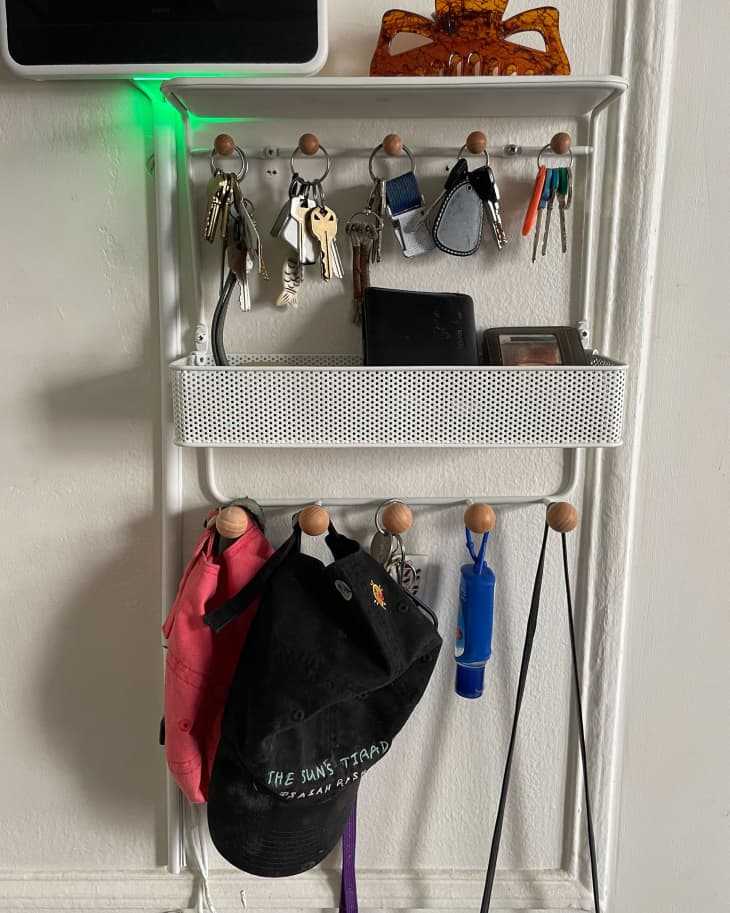 Umbra Estique Shelf with Hooks Review | Apartment Therapy