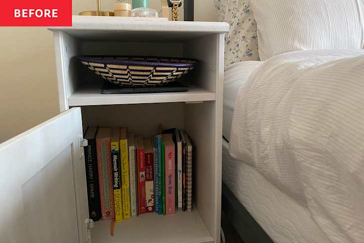 I Tried the “Didn’t Know Rule” to Declutter My Nightstand | Apartment ...