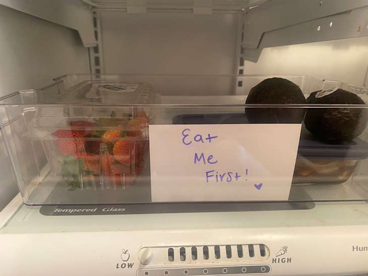 I Followed the "EMF" Rule to Keep My Fridge Organized | Apartment Therapy