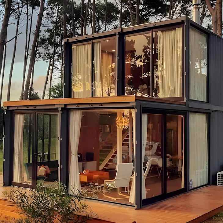 This 2-Story Amazon Tiny House With a Patio Is Just $28K | Apartment ...