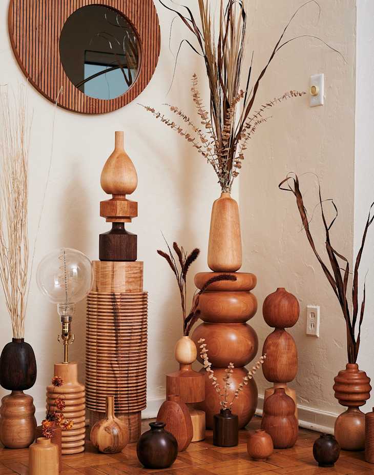 How Woodworker Hanna Dausch Fell in Love with the Lathe | Apartment Therapy