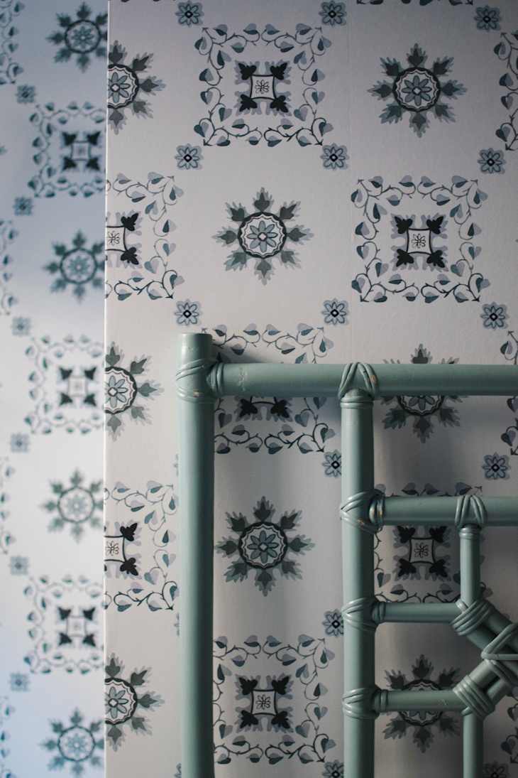 How a Writer Re-created Old Wallpaper from a Found Remnant | Apartment ...
