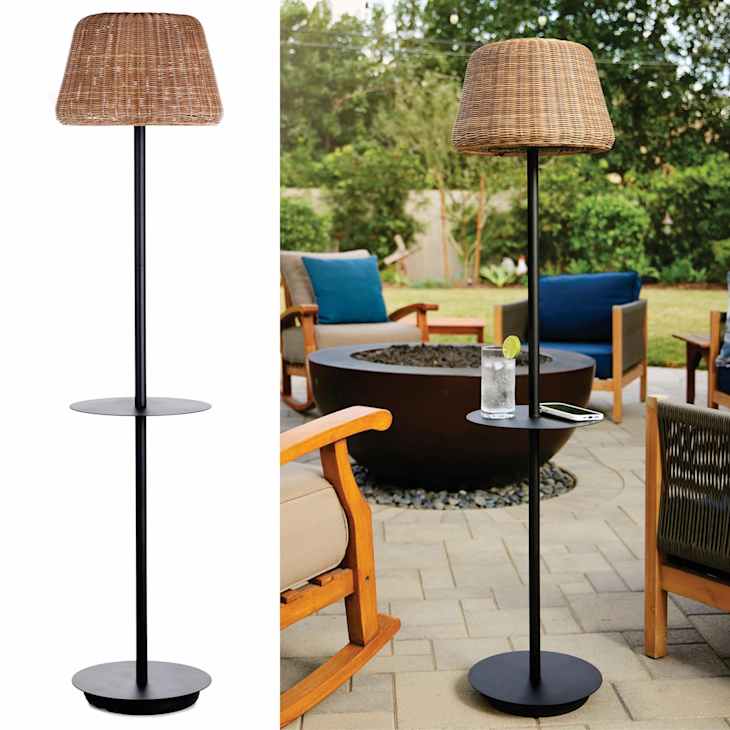 Amazon’s Outdoor Floor Lamp Makes Any Space Look So Cozy | Apartment ...