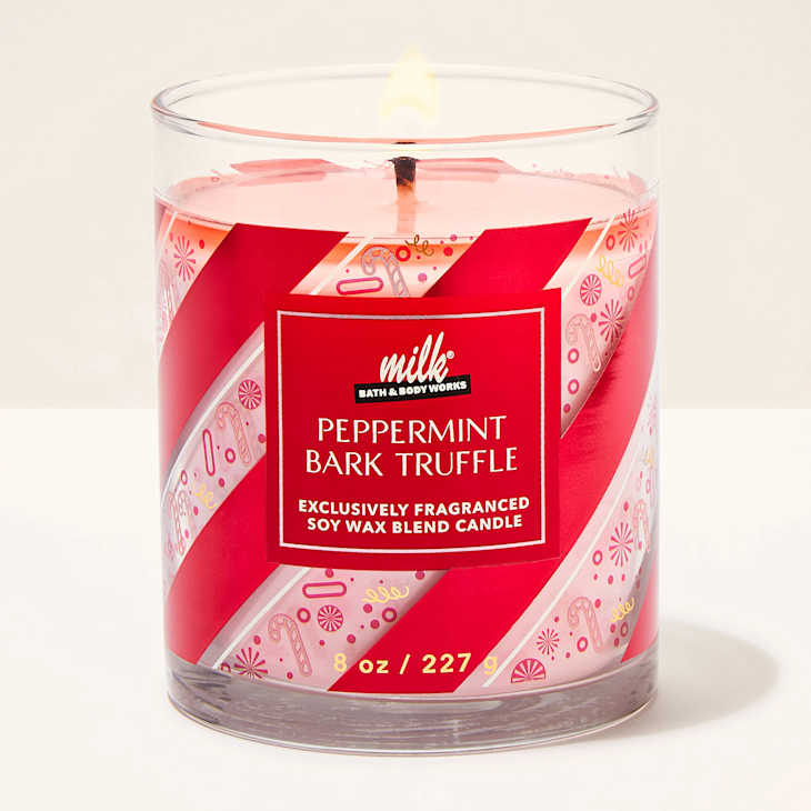 Bath & Body Works x Milk Bar Review: Peppermint Bark Truffle Scent | Apartment Therapy