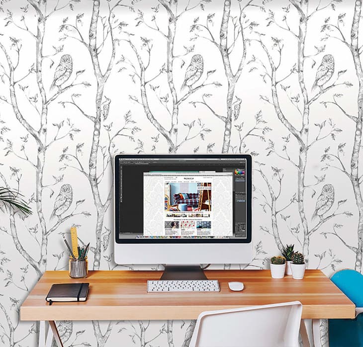 The Easiest Removable Patterned Wallpapers You Can Buy on Amazon ...