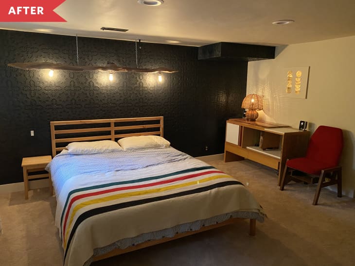 DIY Bedroom Accent Wall | Apartment Therapy