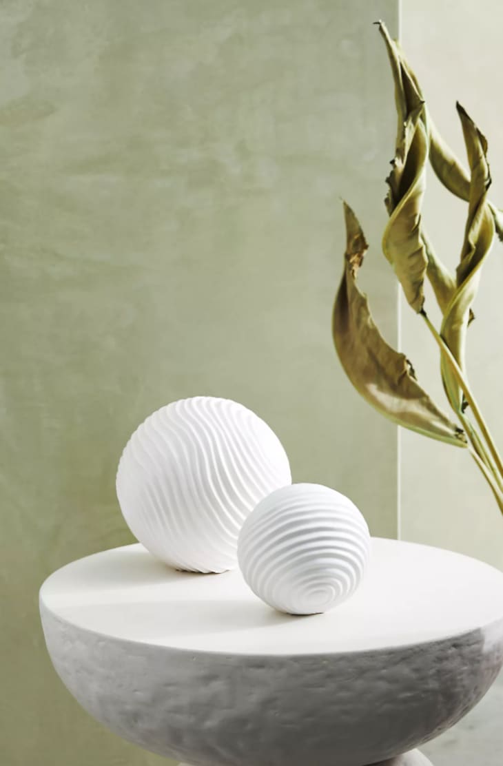 Round Sculptural Spheres Are Trending in Home Design - Sphere Decor ...