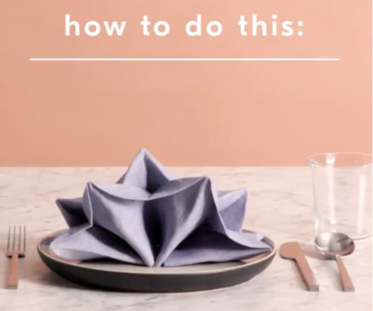 10 Creative Napkin Folding Ideas - Creative Ways to Fold Napkins ...