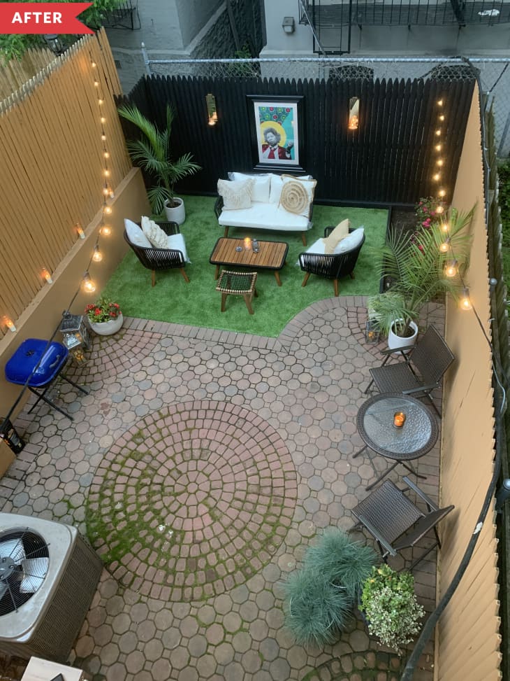 DIY Small Patio Makeover - Before and After Pics | The Kitchn