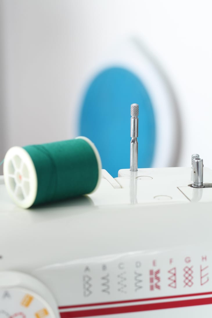 How To Thread a Sewing Machine & Wind a Bobbin | Apartment Therapy