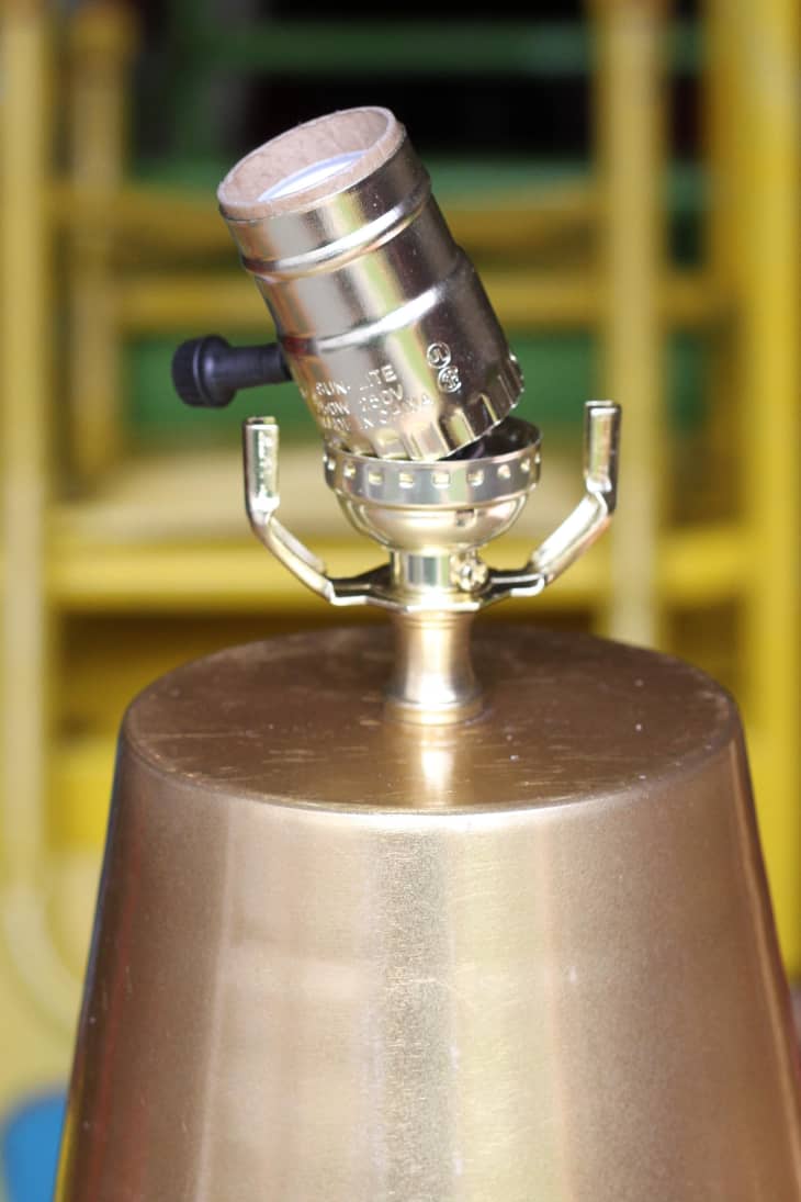 How To Make a Lamp from a Vase: Step by Step Photos | Apartment Therapy