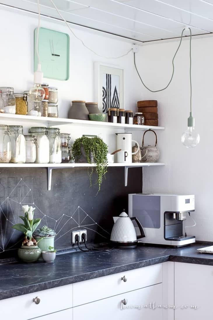 9 Temporary Solutions for an Ugly (or Just Plain Boring) Backsplash ...