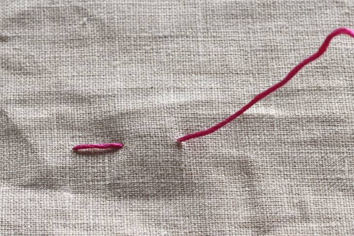 How to Sew Basic Stitches: 6 Stitch Photo Tutorials | Apartment Therapy