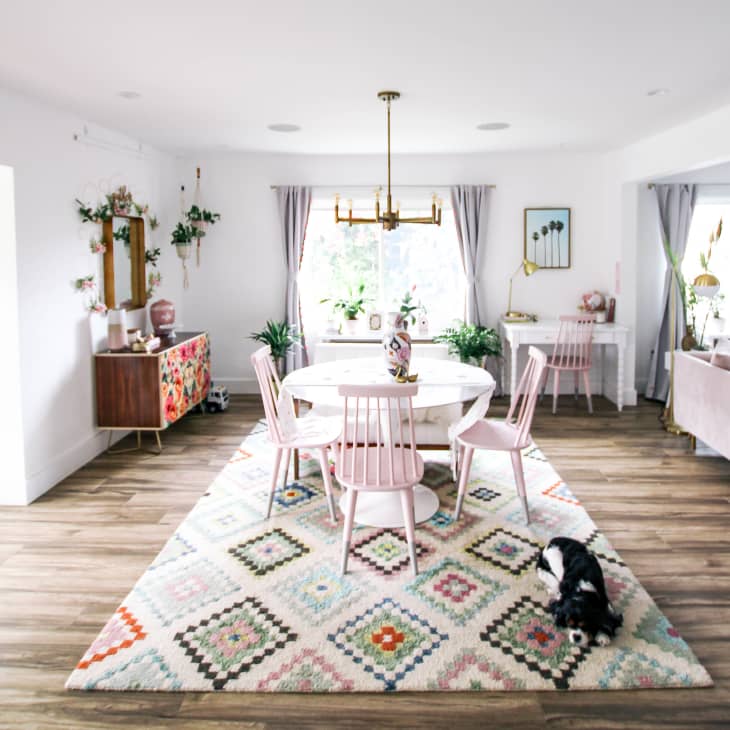 At Home With Ashley's Pink Miami Beach Bungalow Rental | Apartment Therapy