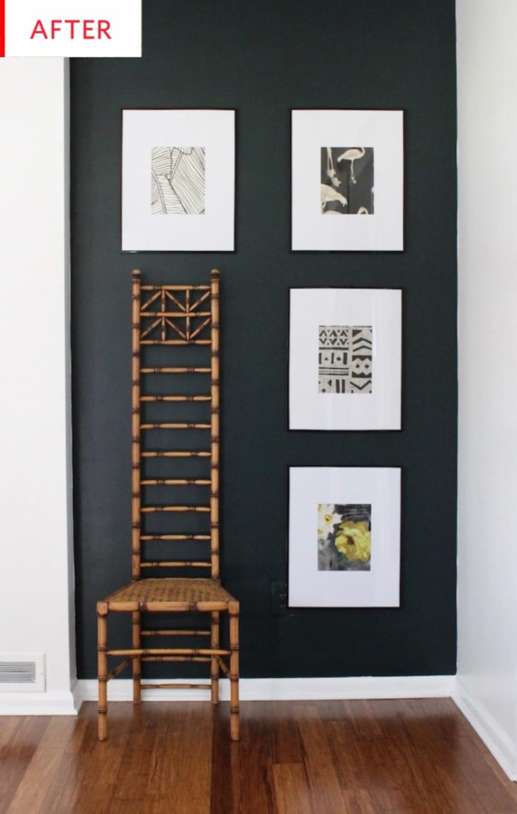 Velvet Upholstered Headboard Bedroom Project Photos | Apartment Therapy