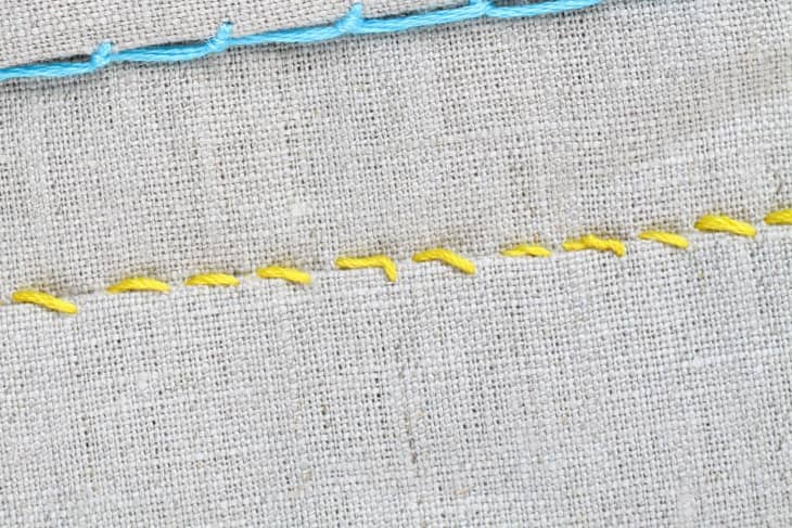How to Sew Basic Stitches: 6 Stitch Photo Tutorials | Apartment Therapy How to Sew Basic Stitches: 6 Stitch Photo Tutorials | Apartment Therapy