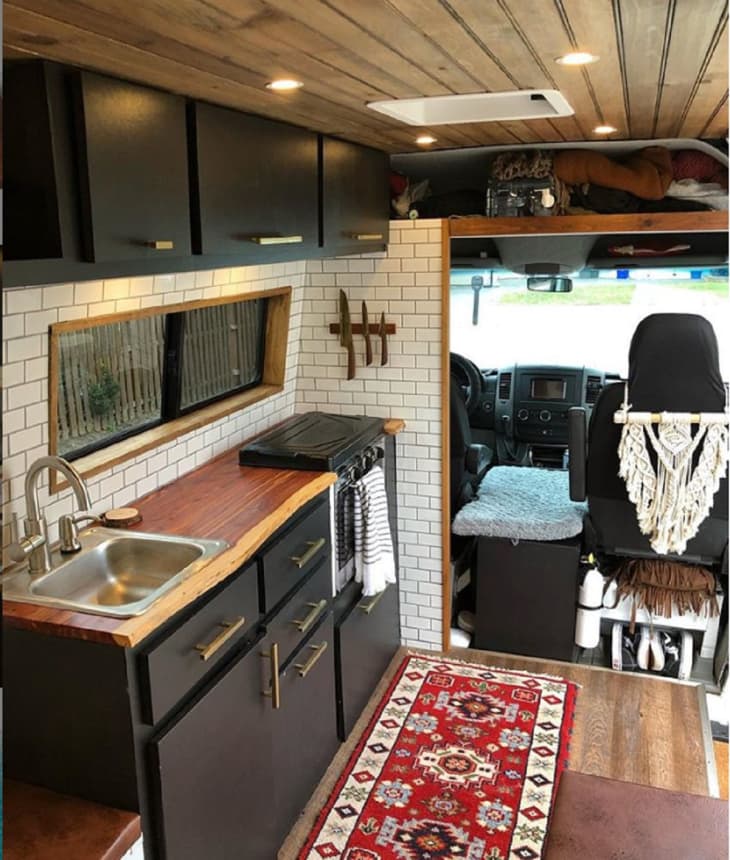 Dodge Sprinter Van Converted to Tiny House on Wheels | Apartment Therapy