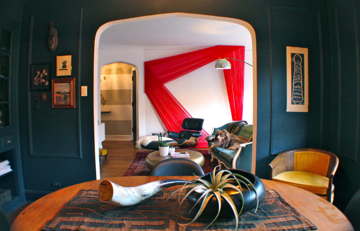 Lauren’s Dark & Dramatic Design | Apartment Therapy