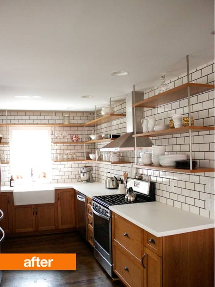 Before & After: A 1942 Kitchen Gets a Chic Modern Makeover | Apartment ...