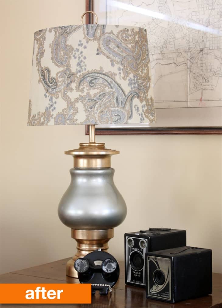 Before & After: A Dumpster Lamp Gets a New Life | Apartment Therapy