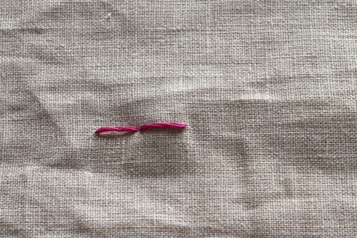 How to Sew Basic Stitches: 6 Stitch Photo Tutorials | Apartment Therapy