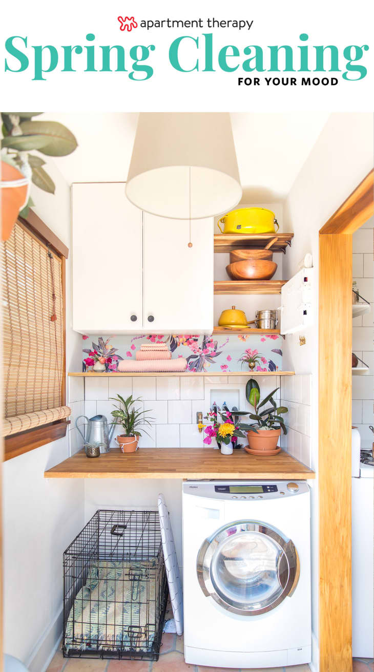 How To Deep Clean Your Laundry Room This Spring | Apartment Therapy