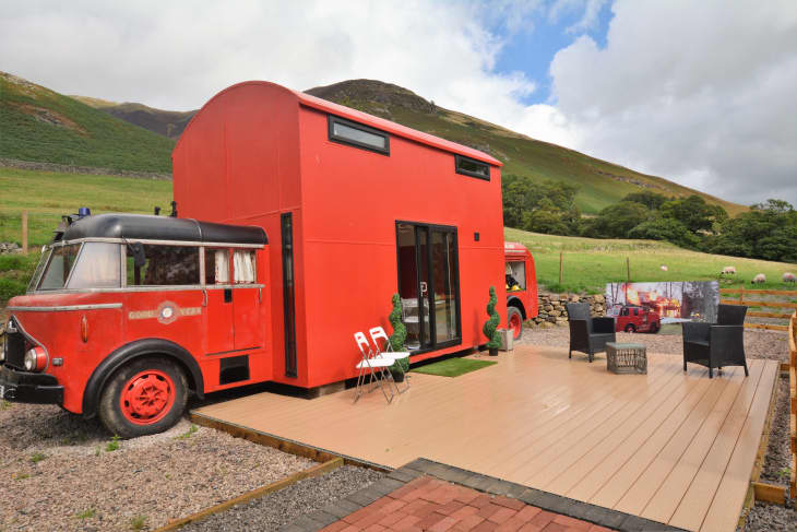 Converted Fire Truck Turned Vacation Home in the UK | Apartment Therapy