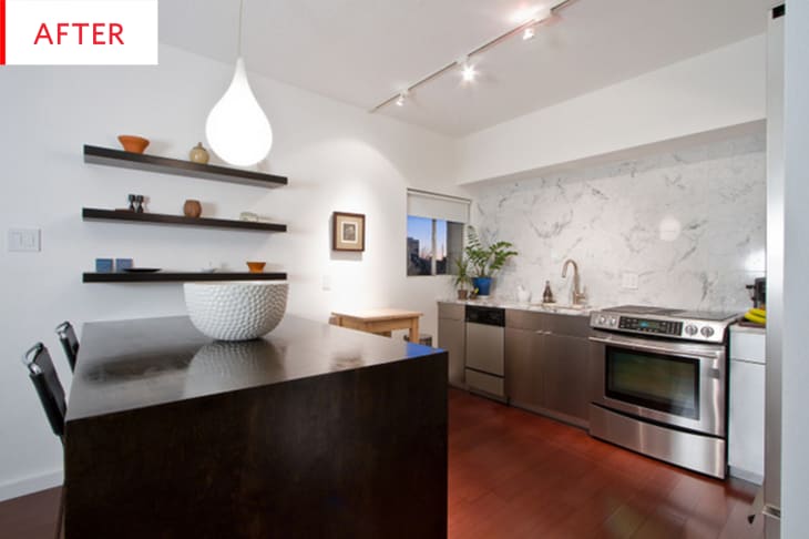 30K Condo Remodel Cost - Kitchen Bathroom After Photos | Apartment Therapy