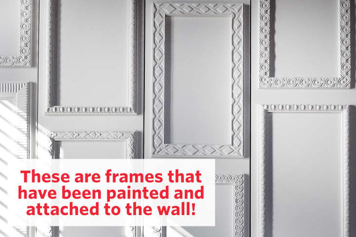 Design Idea: How To Make a Painted Frame Accent Wall | Apartment Therapy