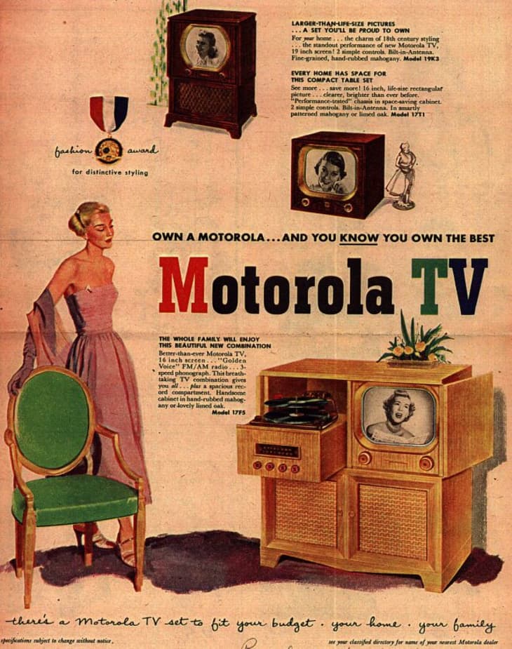 The History of the Television Set | Apartment Therapy