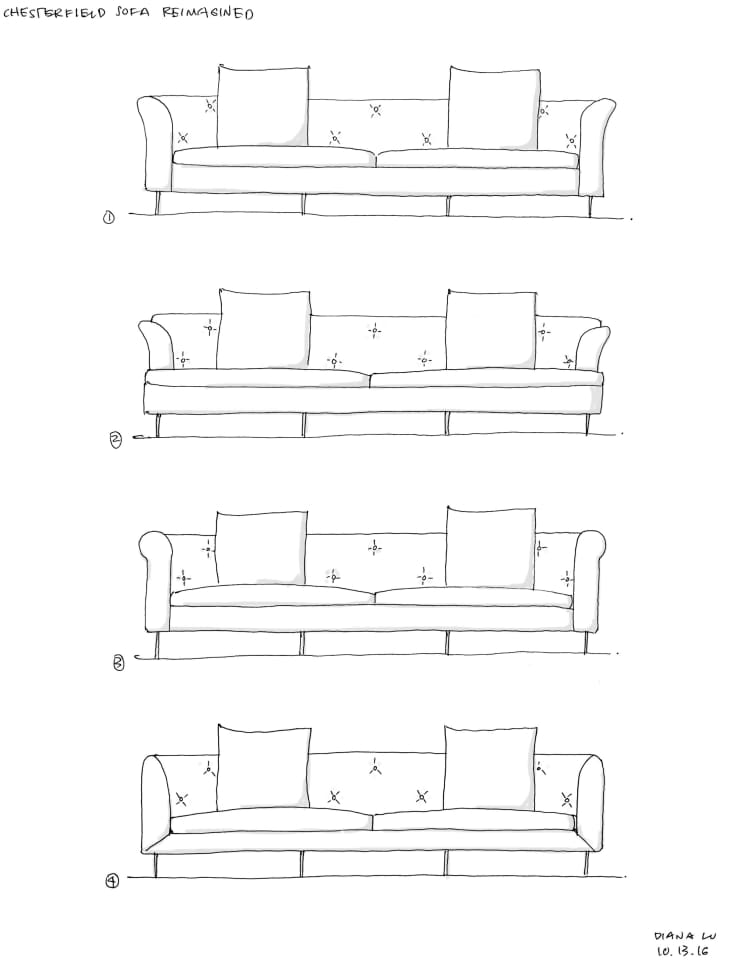 A New Take on the Chesterfield Sofa: Ms. Chesterfield | Apartment Therapy