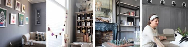 House Tour: Jamie & Byron's Elegant Art Canvas | Apartment Therapy