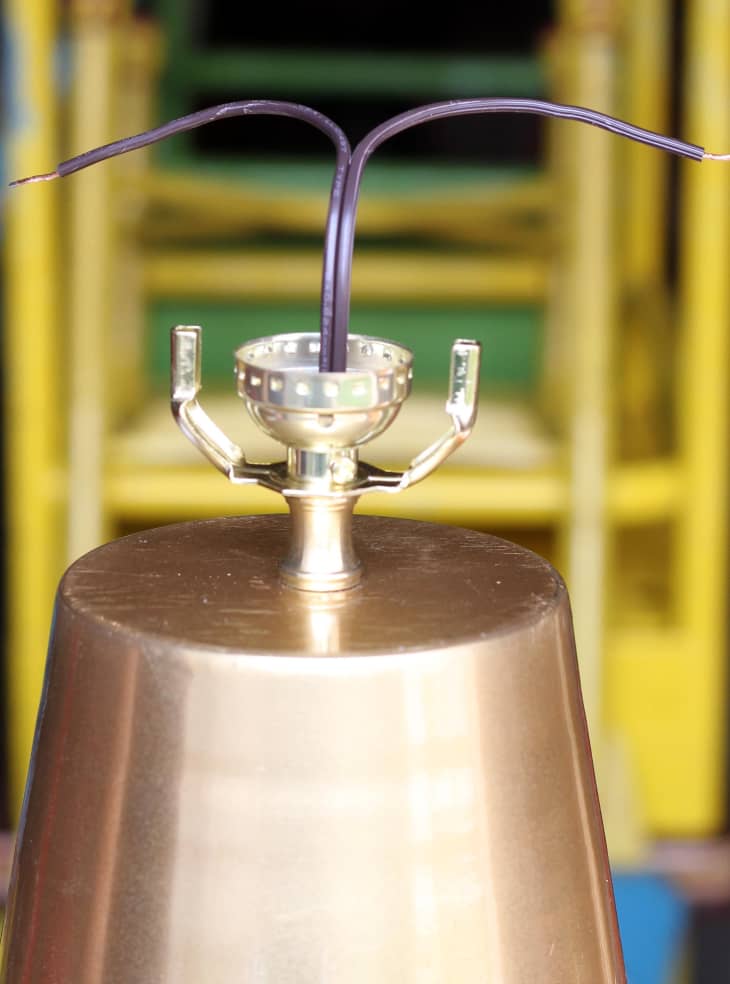 How To Make a Lamp from a Vase: Step by Step Photos | Apartment Therapy