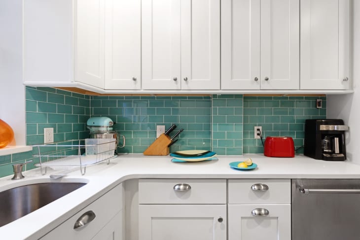 Before & After: A Colorful Decluttered Kitchen Remodel | Apartment Therapy