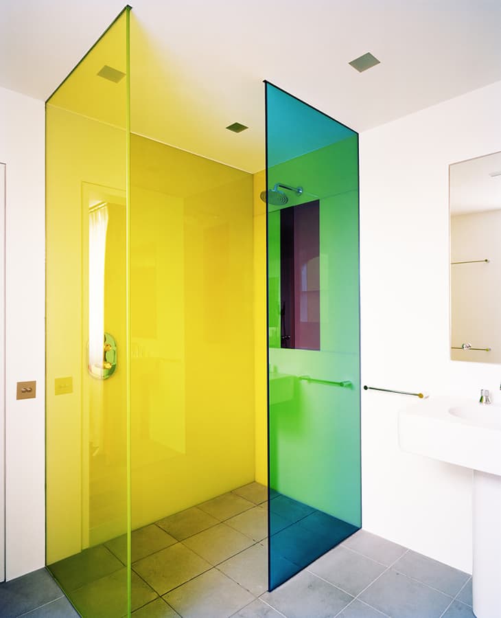 Unique Ways to Add Color to a Renovated Bathroom | Apartment Therapy