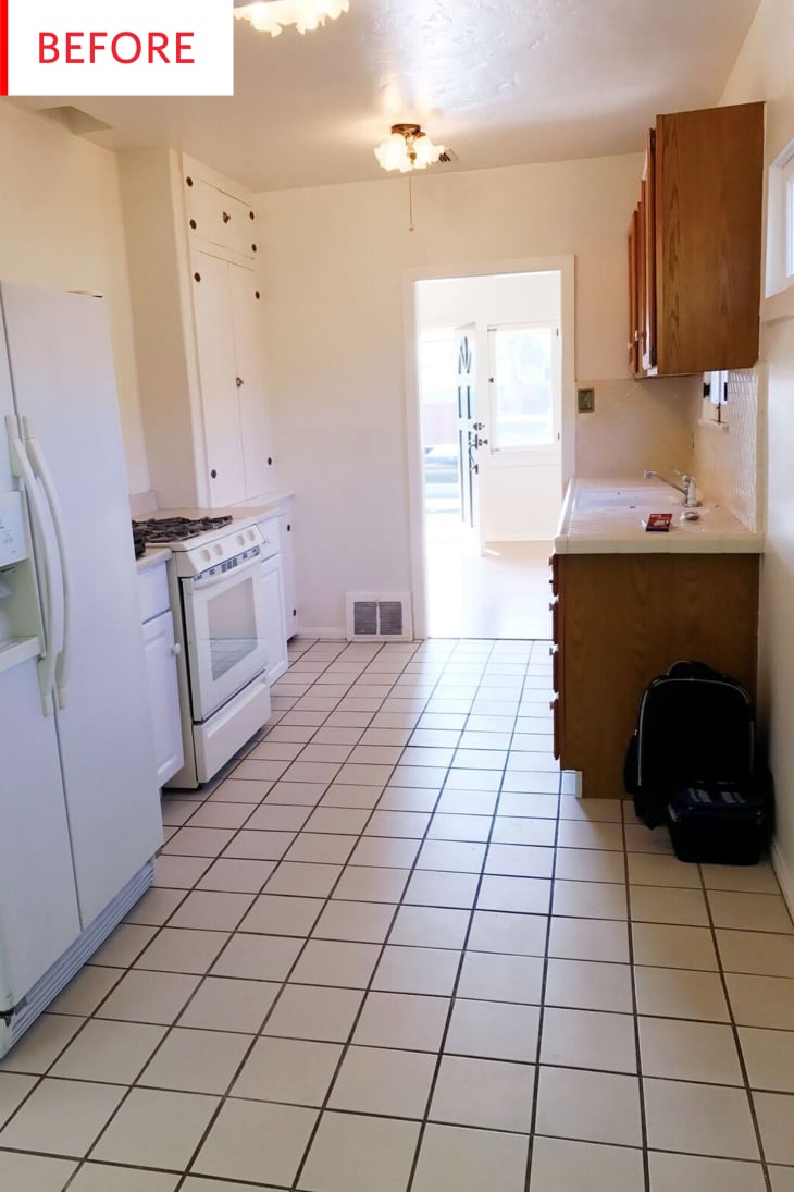 Rental Kitchen Makeover - College Housewife | The Kitchn