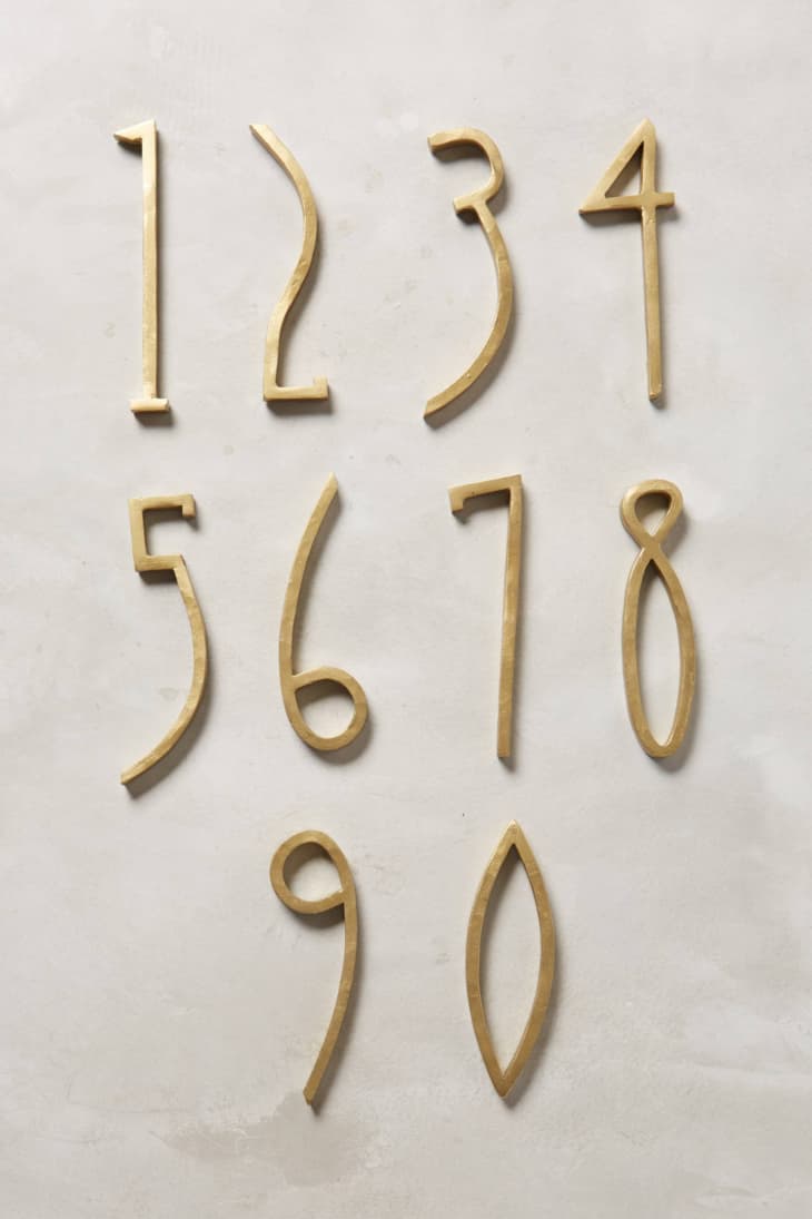 Modern House Numbers for Every Budget | Apartment Therapy