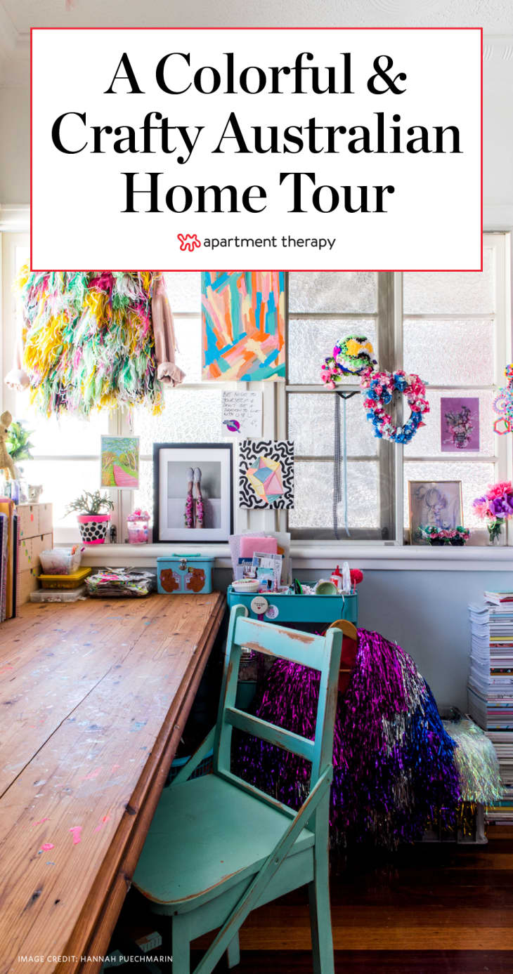 House Tour: A Colorful Fashion Designer's Crafty Cottage | Apartment ...
