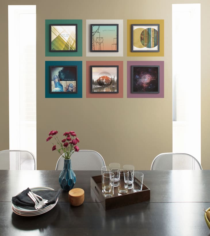 Simple Solutions: How to Use Color Blocking to Display Album Art ...