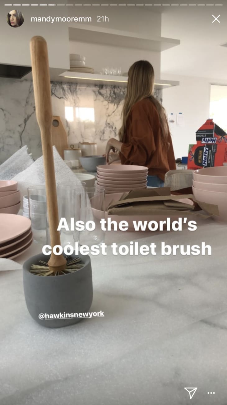 Mandy Moore - New House Instagram Moving Photos | Apartment Therapy