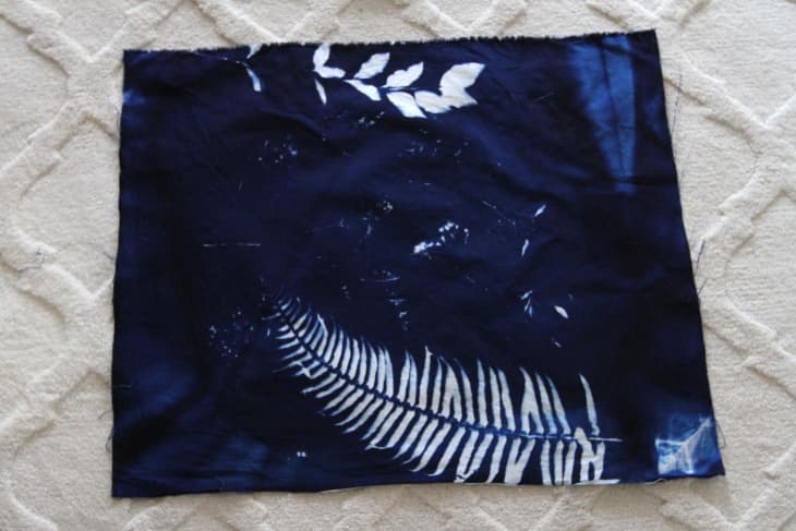How To Make Cyanotype Textiles and Fabrics | Apartment Therapy