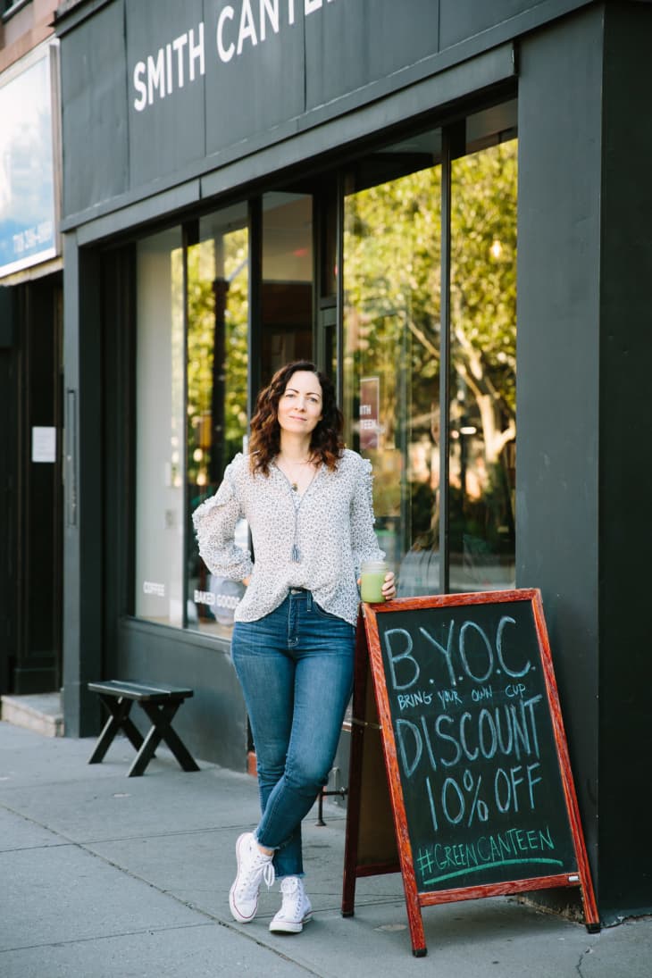 Cherry Bombe Kerry Diamond Green Coffee Shop | The Kitchn