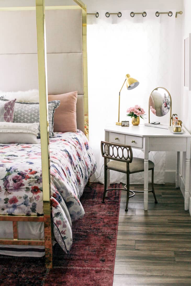 At Home With Ashley's Pink Miami Beach Bungalow Rental | Apartment Therapy