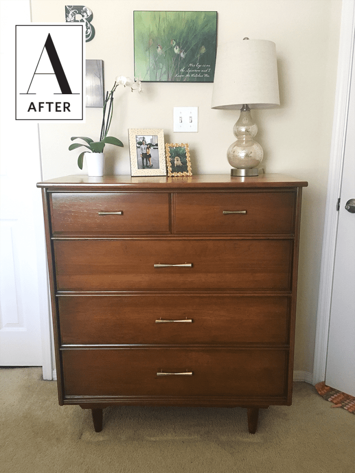 Before & After: A Sadly Scuffed and Wonkily Warped Dresser is Rescued ...